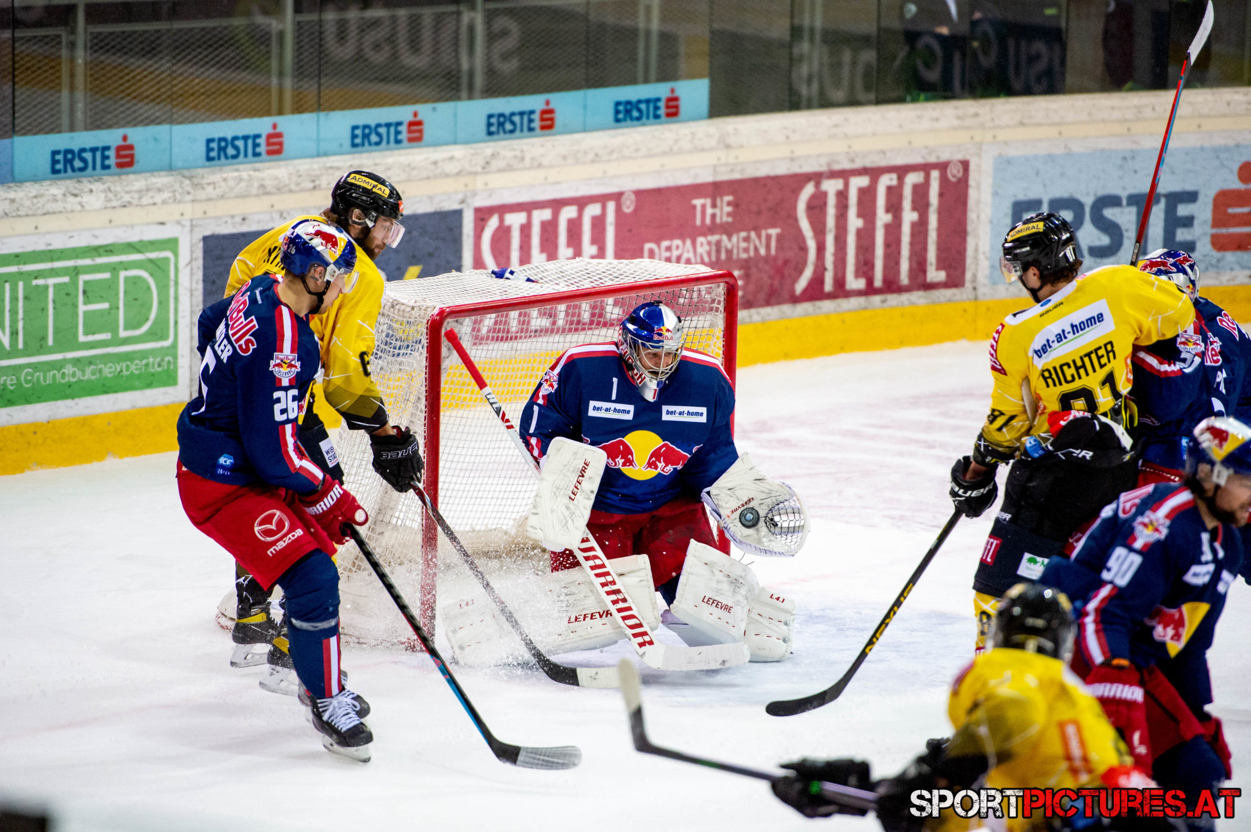 Vienna Capitals - Red Bull Salzburg 23.02.2021 - Sportpictures.at eishockey